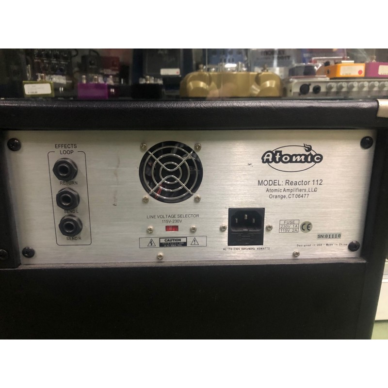 ATOMIC REACTOR 112 AMP CON LINE6 POD X3