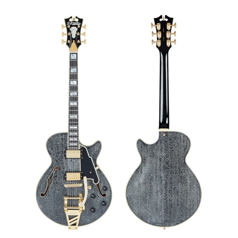 D'ANGELICO EXCEL SS (With Bigsy) Black Dog