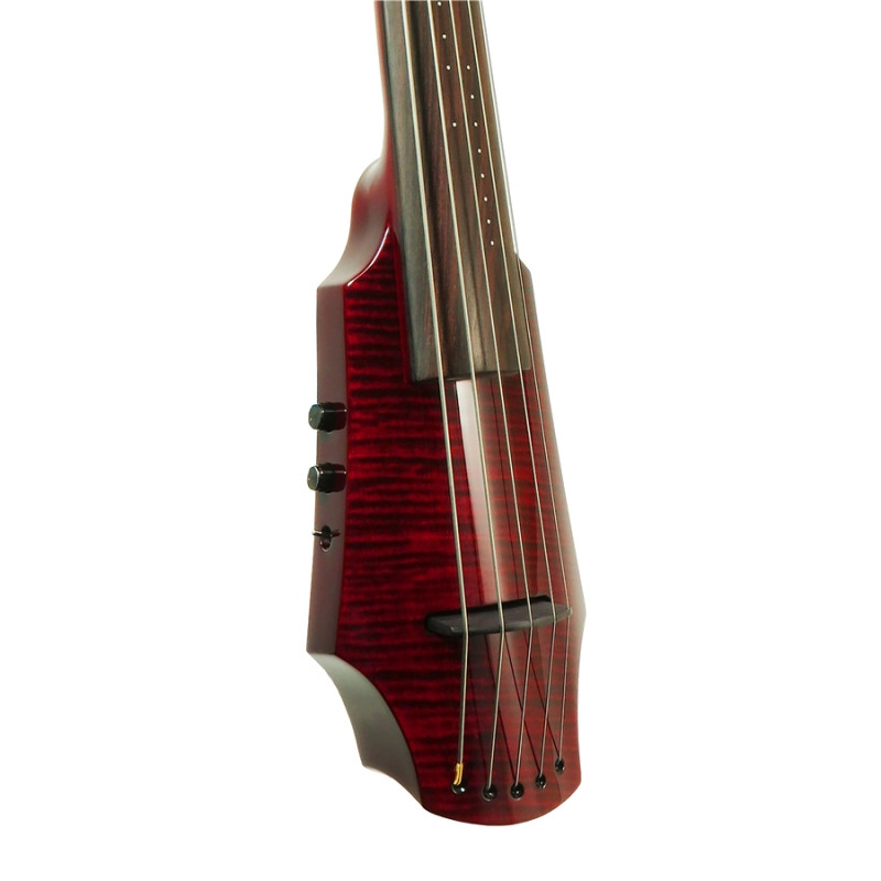 WAV Electric Cello 5 Transparent Red