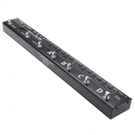 JOYO PXL-PRO EFFECT PEDAL LOOP CONTROLLER WITH AMP SWITCHING BLACK