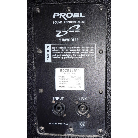 PROEL EDGE SISTEMA AUDIO