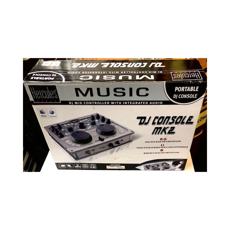 HERCULES DJ CONSOLE MK2 TRAKTOR - MAC