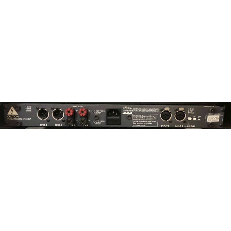 EBS EP-200 POWER AMP