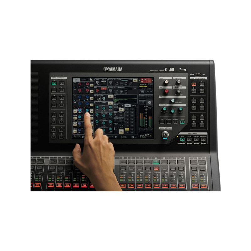 YAMAHA QL5 MIXER DIGITALE - 32+2 FADER