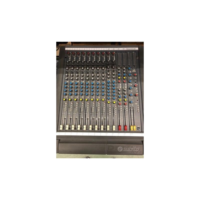 SOUNDCRAFT DELTA DAVE 8 - MIXER ANALOG BROADCAST - 8ch