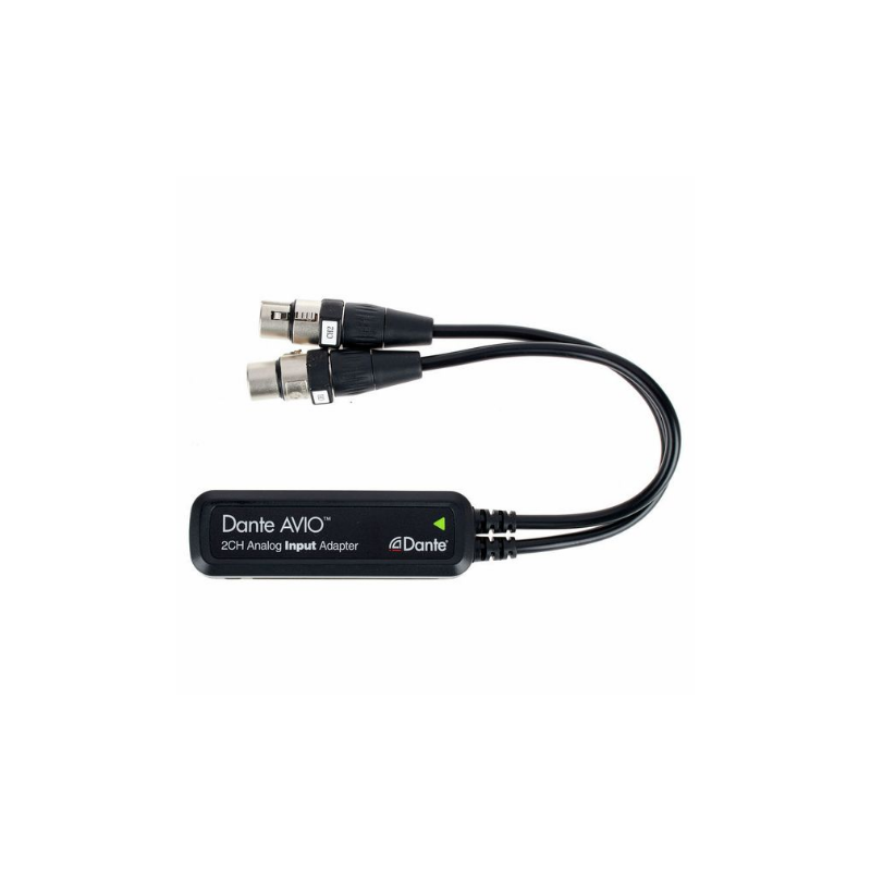 AUDINATE DANTE AVIO 2 CHANNEL ANALOG INPUT ADAPTER