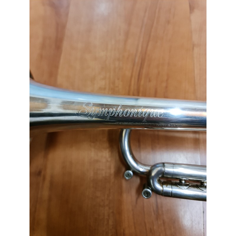 J. CALLET SYMPHONYQUE TROMBA SIb - ARGENTATA - USATA
