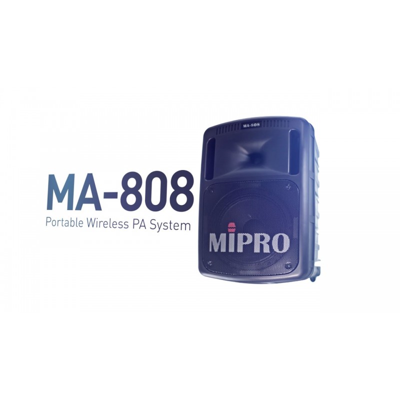 MIPRO MA-808B AMPLIFICATORE PORTATILE A BATTERIA - 267W