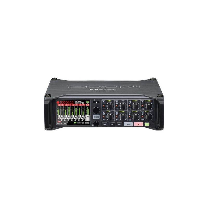 Zoom F8n PRO Field Audio Recorder/Mixer - 32-Bit 8-Channel 10-Track
