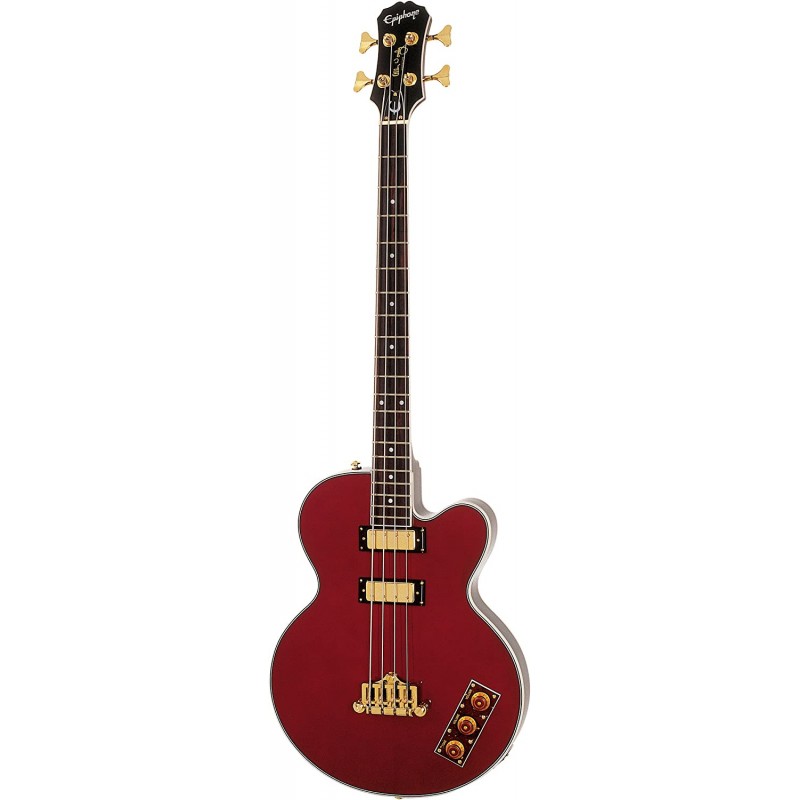 EPIPHONE ALLEN WOODY RUMBLEKAT BASS - WINE RED