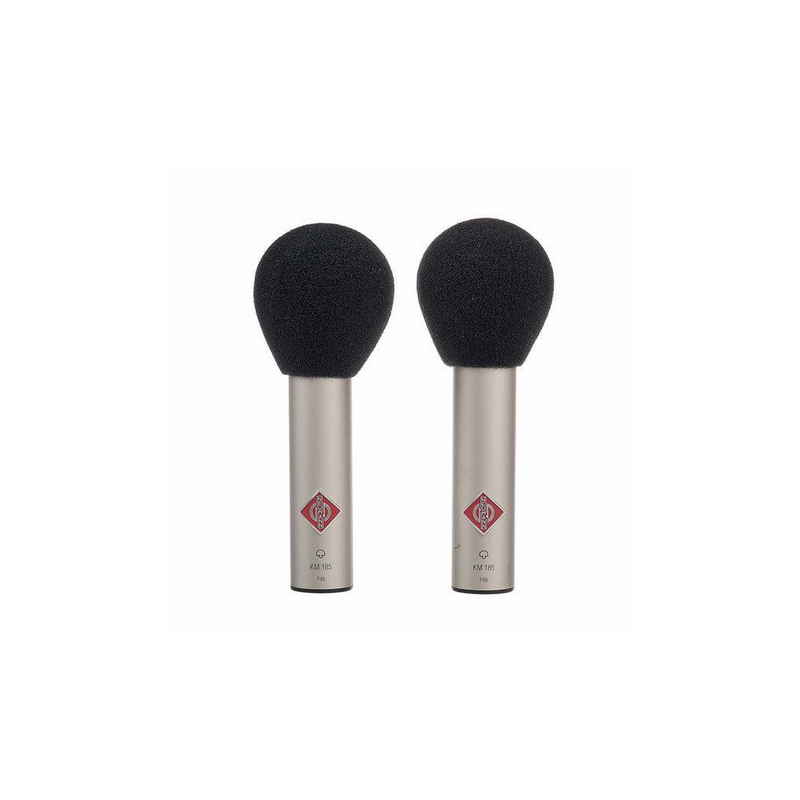 NEUMANN KM185 KIT STEREO MICROFONO CONDENSATORE IPERCARDIOIDE - NICKEL