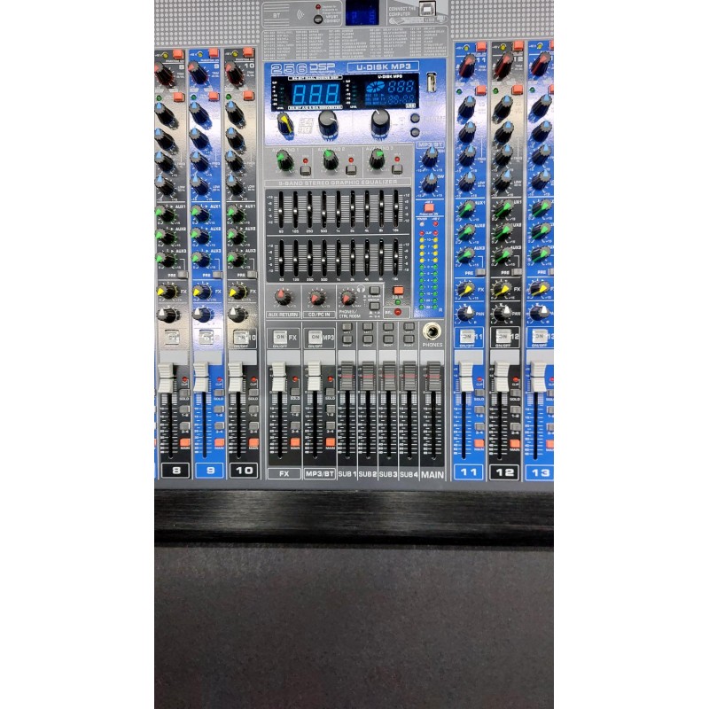 POWER DYNAMICS PDM-S2004 MIXER ANALOG 20ch - USB - DSP - BLUETOOTH